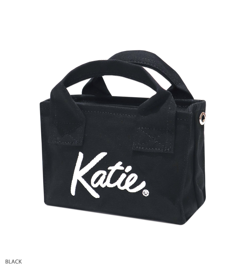 KATIE LOGO canvas mini tote – Katie Tokyo